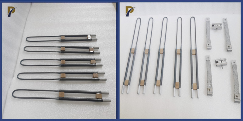 MoSi2 Molybdenum Disilicide Heating Rod For High Temperature Furnace