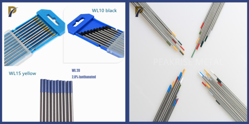 WL10 WL15 WL20 Lanthanum Tungsten Electrode With 0.8 - 2.2% For Welding