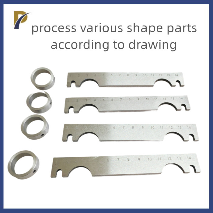 Gr5 Titanium Tooling Gr1 Gr2 Titanium Wrench Processed Titanium Parts