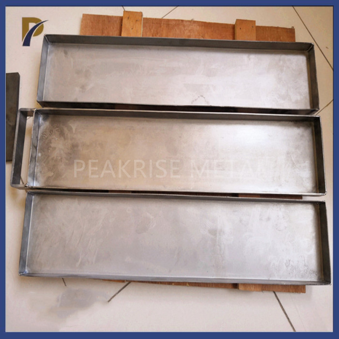 Welding Molybdenum Trays TZM Moly Boat Riveted Sintering Stamping ...