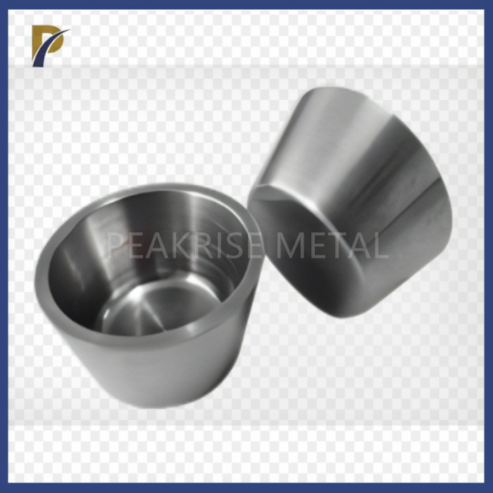 99.95% Purity Machined Tungsten Crucibles 19.3 G/Cm3 Melting Metal ...