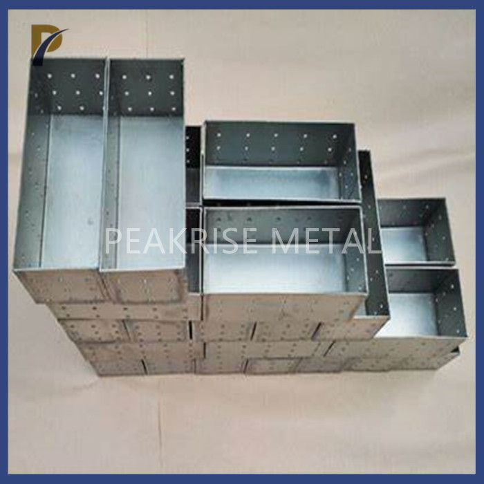 Custom TZM Molybdenum Alloy Parts Molybdenum Boat Box Alloy Boats ...