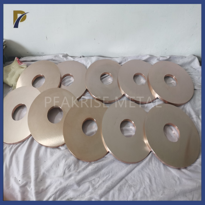 75%W Tungsten Copper Disc EDM PCD Tool Material Tungsten Copper Plate ...