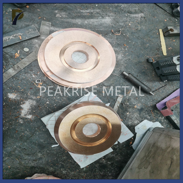 75%W Tungsten Copper Disc EDM PCD Tool Material Tungsten Copper Plate ...