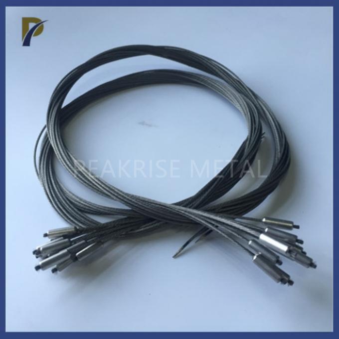 Diameter 5.0mm Tungsten Wire Electrode Cable Rope Properties Of ...